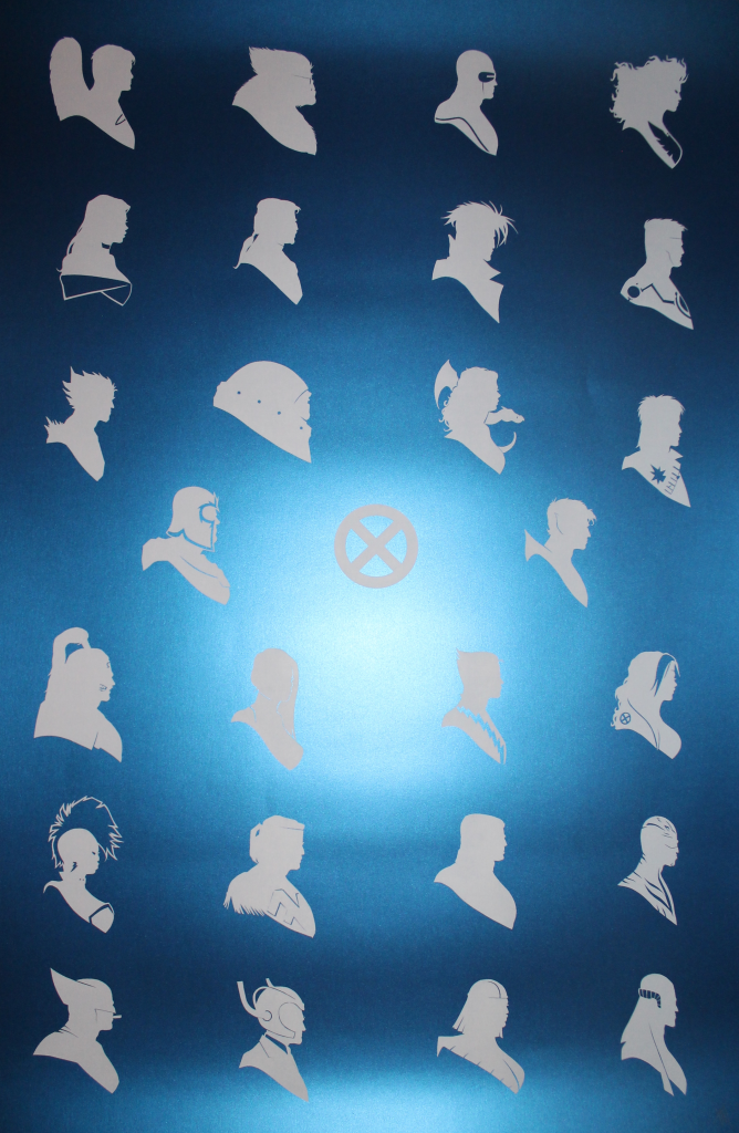 jordan monsell - X-Men A to Z - Blue Metalic Variant - KAKE GALLERY